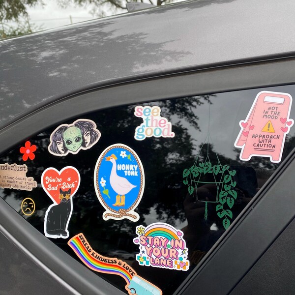 Good Moms Say Bad Words Holo Glitter Sticker, Die Cut Sticker, Laptop ...