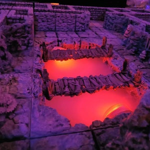 Dungeon LED Torch Wall Options dragonlock - Etsy