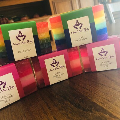 Demiboy/demigirl Pride Flag Soap - Etsy