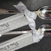Antique Silver Baby Spoon, Personalized Baby Gift, Newborn Present ...