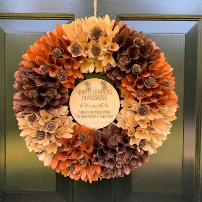 CUSTOMIZABLE Homeschool Distance Learning Front Porch Sign - Etsy