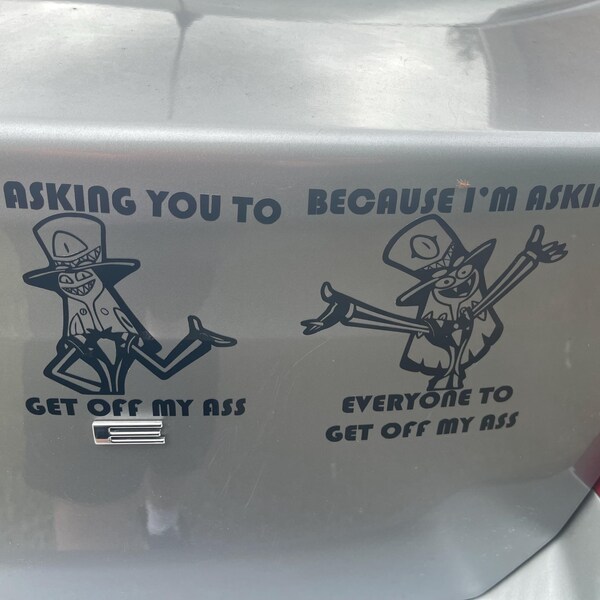 Hazbin Hotel Inspired - Adam Vinyl Decal Sticker - Etsy