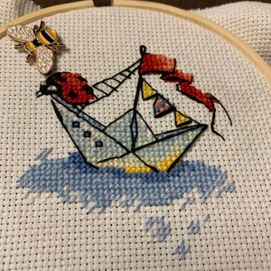 Country girl cross stitch pattern countryside cross stitch | Etsy