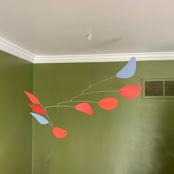 The Classic Mobile | Midcentury Modern Hanging Mobile - Etsy