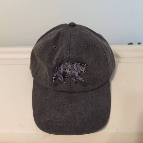 Raven Embroidered Bird Hat, Baseball Cap, Dad Hat, Mom Cap, Wildlife ...