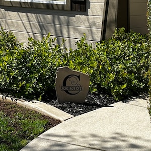 Address Stone Sign Engraved Rock Custom Rock Personalized - Etsy