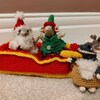 Christmas Mice Tree & Sleigh Crochet Pattern - Etsy