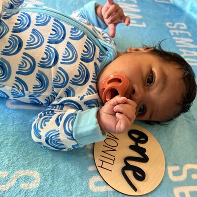 New Baby Discbirth Announcement Discbaby - Etsy