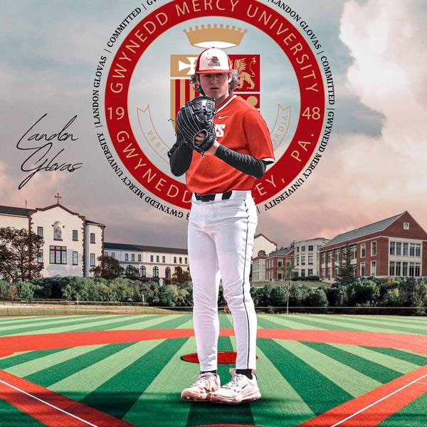 Commitment Graphic, Custom College Graphic, College Commit, College ...