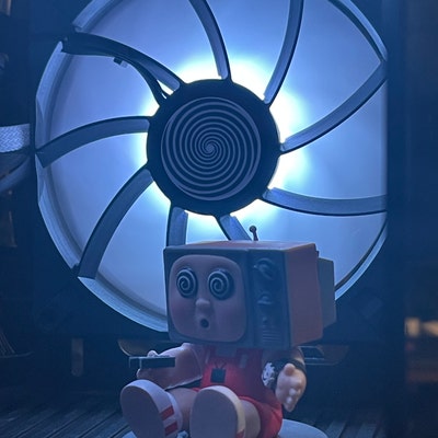 Custom PC Fan Hub Stickers Gaming PC 120mm 140mm - Etsy