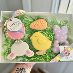 Printable Spring DIY Cookie Kit Instruction Card Black Piping | Etsy