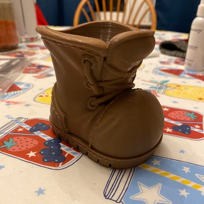 3D Printed Boot Planter - Etsy
