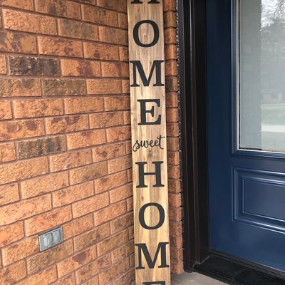 SVG FILES, Home Sweet Home, Vertical Sign Svg, Family Svg, Front Porch ...