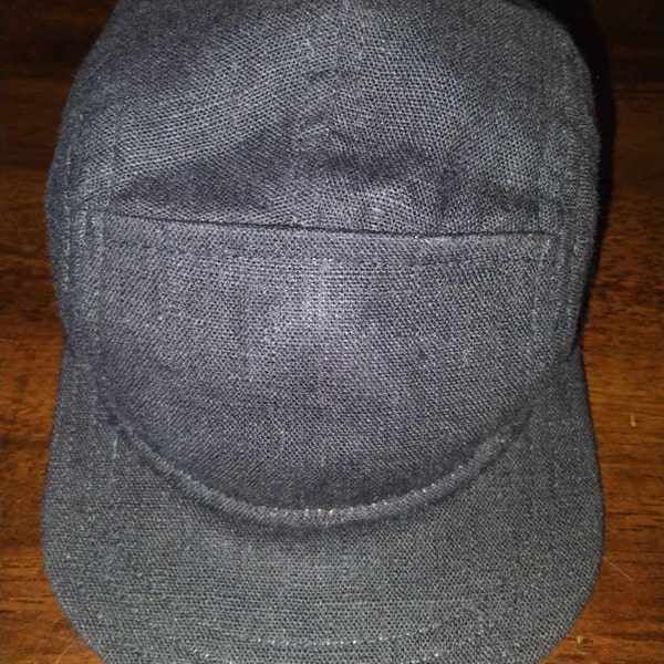 Handmade 5 Panel Cap With Short and Soft Flip up Brim. Custom Five ...