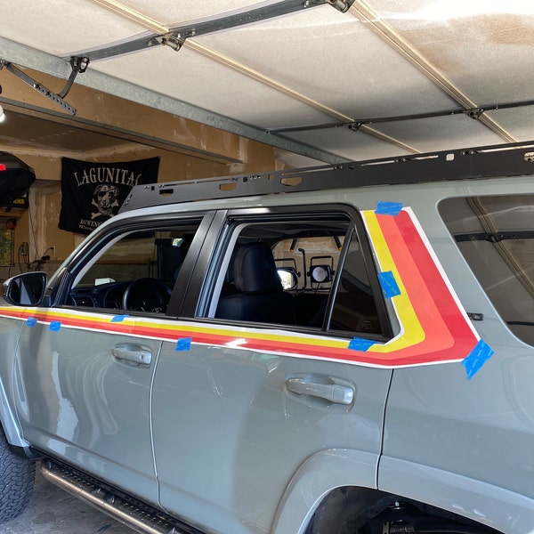 4runner Decal - 40th Anniversary Edition - Fits 5th Gen Toyota 4runner ...
