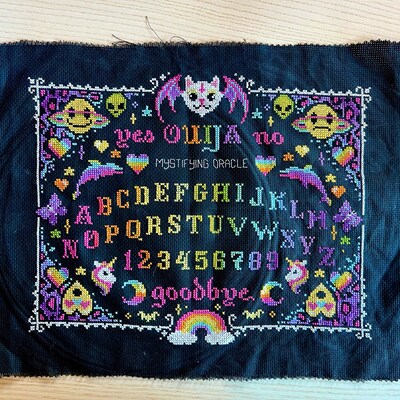 Vintage Haunted Carousel Cross Stitch Pattern Creepy, Beistle, Pumpkin ...