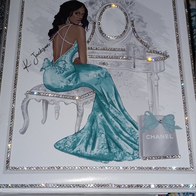 AKA Sorority Alpha Kappa Alpha 1908 Custom Made Bling Glam - Etsy