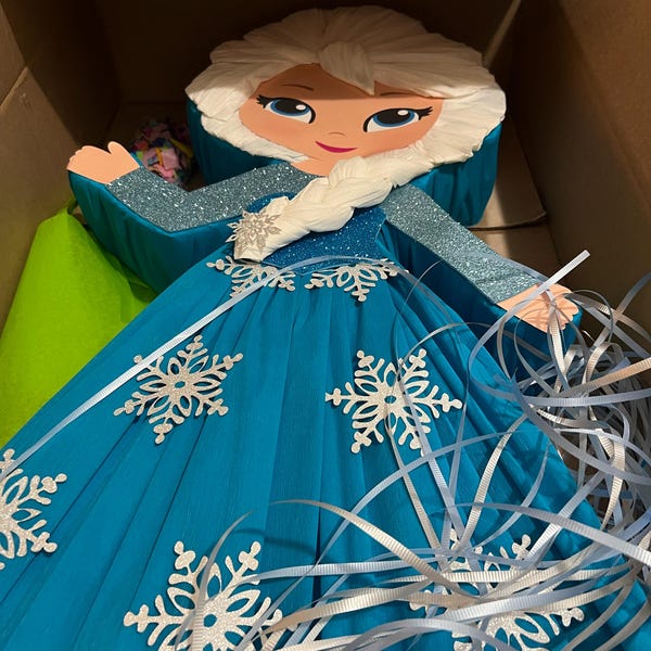 Hermosa Piñata De Princesa La Bella Y La Bestia Para La Fiesta De ...