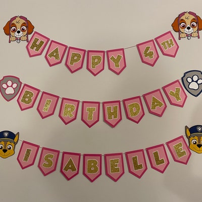 Corgi Birthday Party Banner Corgi Theme Party Dog Birthday - Etsy