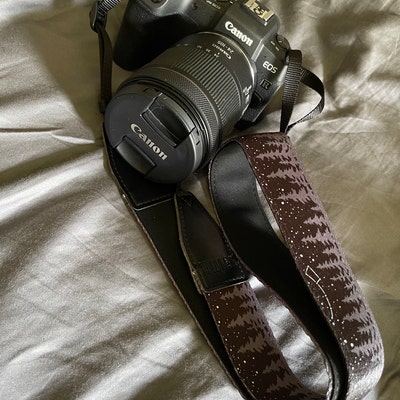 Camera Strap Night Sky, Trees Under the Stars, Landscape, Outdoor ...