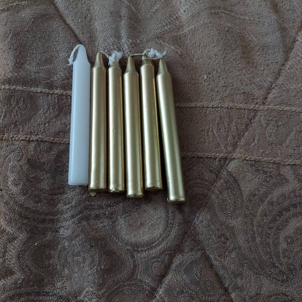 Gold Mini Ritual Candles, Spell Candles 4" Candles, Spells, Wicca ...