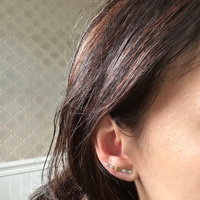 Dainty Robin Bird Necklace. Sterling Silver and Orange Enamel. Nature ...