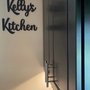 Custom Kitchen Sign. Personalized Kitchen Sign. Wood Word | Etsy