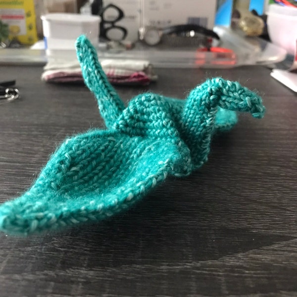Pattern: Origami Crane, Knit/crochet - Etsy