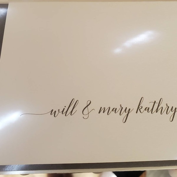 DEVOTED Couples Personalized Stationery. Custom Stationary for Wedding ...