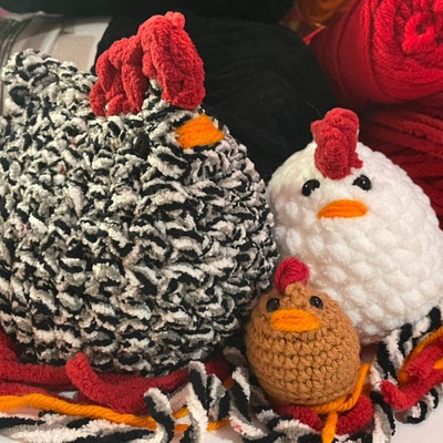 Mabel Chicken CROCHET PATTERN - Etsy