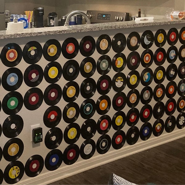 Sale- 7" 45 Rpm Vinyl Records for Crafting, Wedding Decorations ...