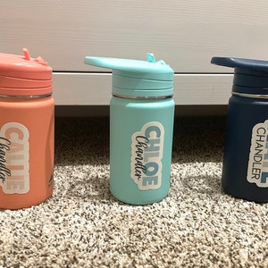 Waterproof Name Sticker, Personalized Vinyl Sticker, Name Sticker ...