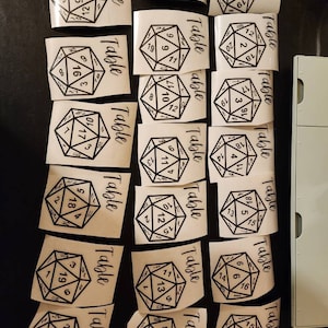 All D20 Faces Vector Bundle, D20 SVG, Polyhedral Sharp Edge Dice SVG ...