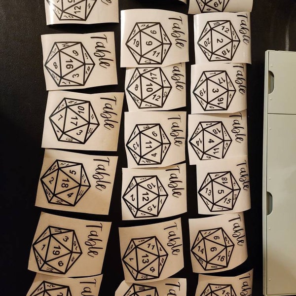 All D20 Faces Vector Bundle, D20 SVG, Polyhedral Sharp Edge Dice SVG ...