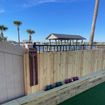 Organize Your Bocce Balls Stylish Set of 2 Bocce Ball Holders Racks - Etsy