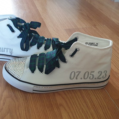 Bridal Party Trainers / Shoes / Converse Iron on Vinyl Transfers ...