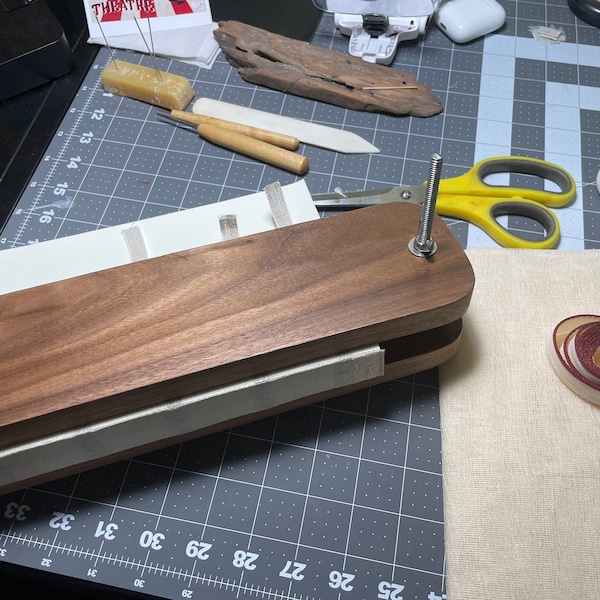 Medium Size Bookbinding Finishing Press, Book Binding Kit - Etsy