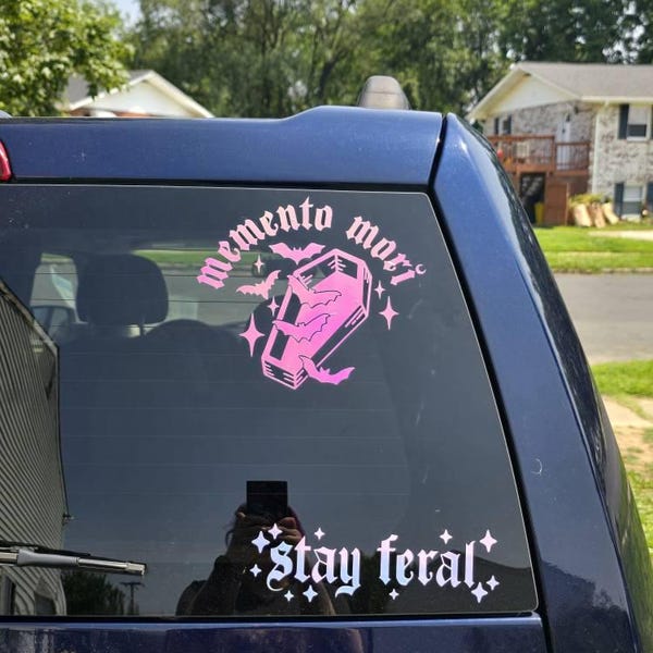 Support Your Local Cryptids Bumper Decal, Spooky Car Accessories ...