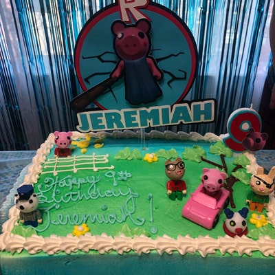 Any Color: 3D Roblox Cake Topper Birthday Cake Topper / READY IN 48 ...