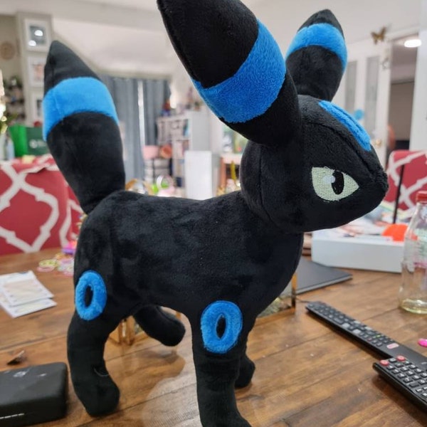 Umbreon Plush Sewing Pattern Pdf Instructions - Embroidery Files ...