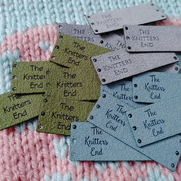 Custom Ultra Suede Garment Tags/personalized Garment Labels/2"x0.75 ...