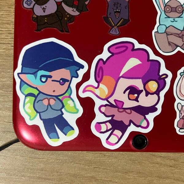 SPLATOON - Agents Mini Keychains - Etsy