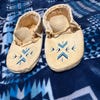 Handmade Traditional *ancient Burst* Beaded Moccasins - Buckskin - Etsy ...