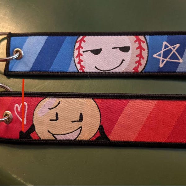 Tissues Inanimate Insanity - Acrylic Keychain / Charm - Object Shows - Etsy