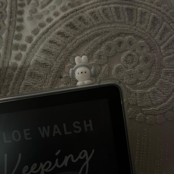 Miffy Bunny Handmade Adhesive Hipper Clay Peeker Charm for Phone ...