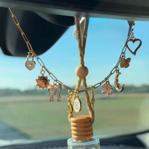 Car Charm for Rearview Mirror Build Your Own Charm for Car Keys Girl ...