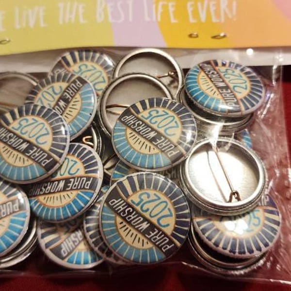 2025 JW Convention Button Pins – Set of 5 (1-inch) | Encouraging JW ...