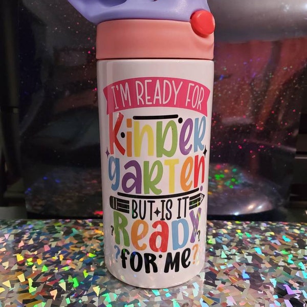 Back to School Svg Bundle| I'm Ready for Kindergarten but is It Ready ...