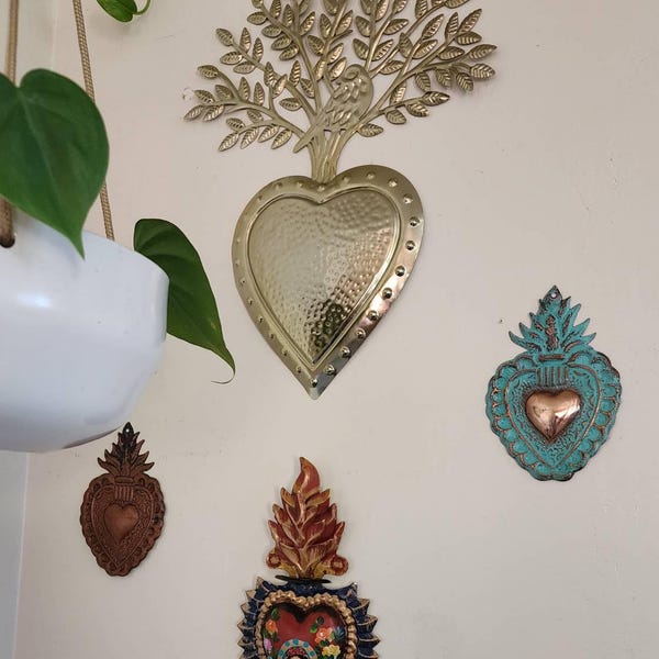 Set of 2 Kitchen Magnets, Kitchen Decor, Copper Magnets, Copper Pan ...