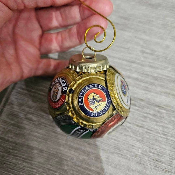 German Bottle Cap Ornament - Etsy